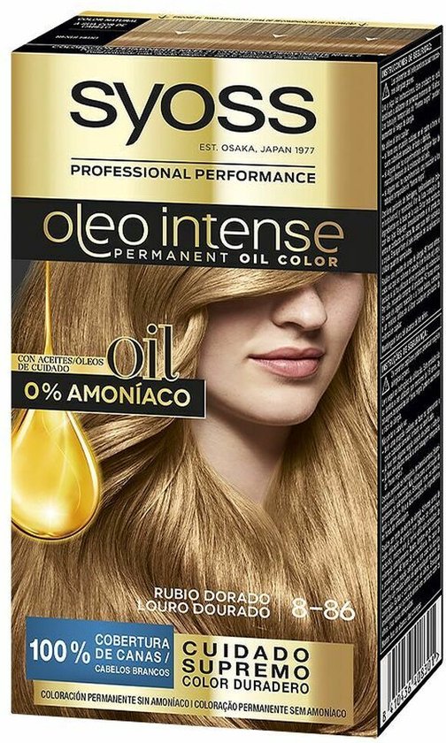 Syoss Olio Intense Tinte Sin Amoniaco #8.86-rubio Dorado 5 U | bol.com
