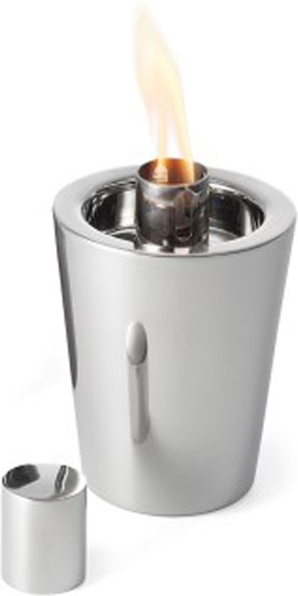 Philippi Design Tuinfakkel Tafelfakkel - TARCIA - RVS - Zilver | bol