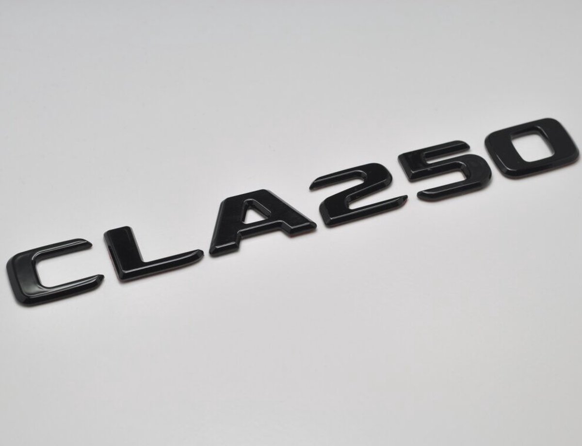 ElixPro - Badge Mercedes Benz CLA 250 - badge noir - facile à monter ...