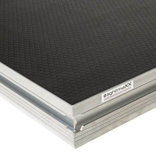 lightmaXX ALU-STAGE Hexa PRO 1mx1m podiumelement Outdoor, TÜV - Podium elementen | bol