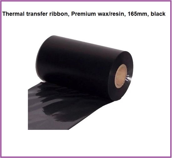 TSC 8580-PWR, TSC, Thermisch Transfer Lint, Premium Wax/ Hars, 165mm ...
