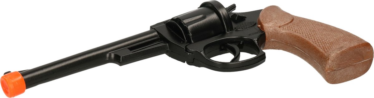 Cowboy speelgoed revolver/pistool metaal 8-schots plaffertjes | bol.com