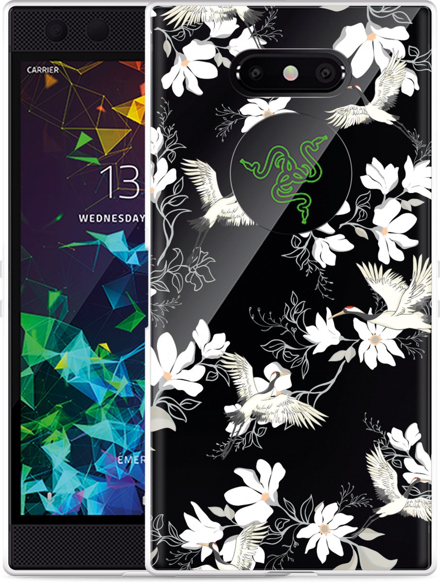 Razer Phone 2 Hoesje White Bird - Designed by Cazy | bol.com