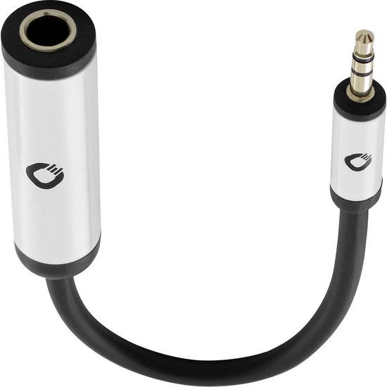 Oehlbach Jackplug Audio Adapterkabel [1x Jackplug female 6,3 mm - 1x ...