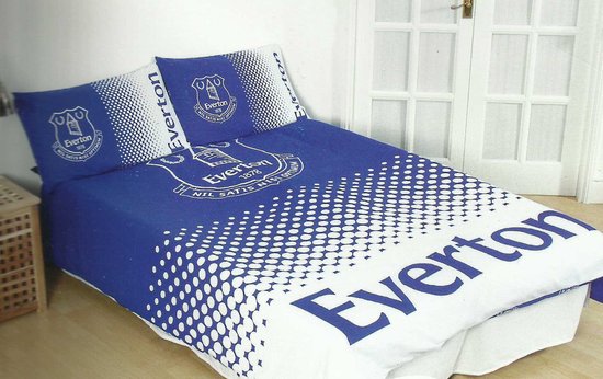 Everton dekbedovertrek - tweepersoons met 2 kussenslopen | bol.com