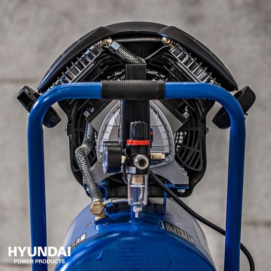 Hyundai compressor 50 L 8 bar 3 pk | bol.com