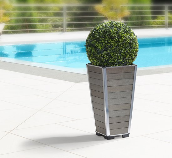 Stijlvolle WPC Planter - Weerbestendig - Voor binnen/buiten gebruik ...