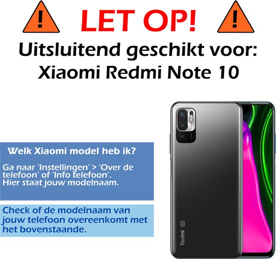 Xiaomi Redmi Note 10 5G Screenprotector Bescherm Glas Tempered Glass ...