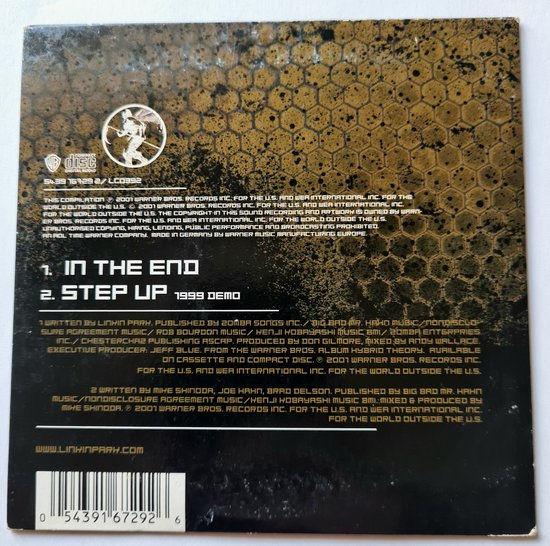 Linkin Park In The End CD Single, Linkin Park | Muziek | bol.com