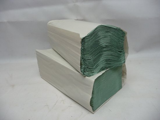 Handdoekpapier 25x23cm doos 4000stuks Z-vouw dispenser universeel ...