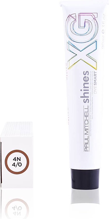 Pm Shines Xg Demi-permanent Hair Color #4n (4/0) 90 ml | bol.com
