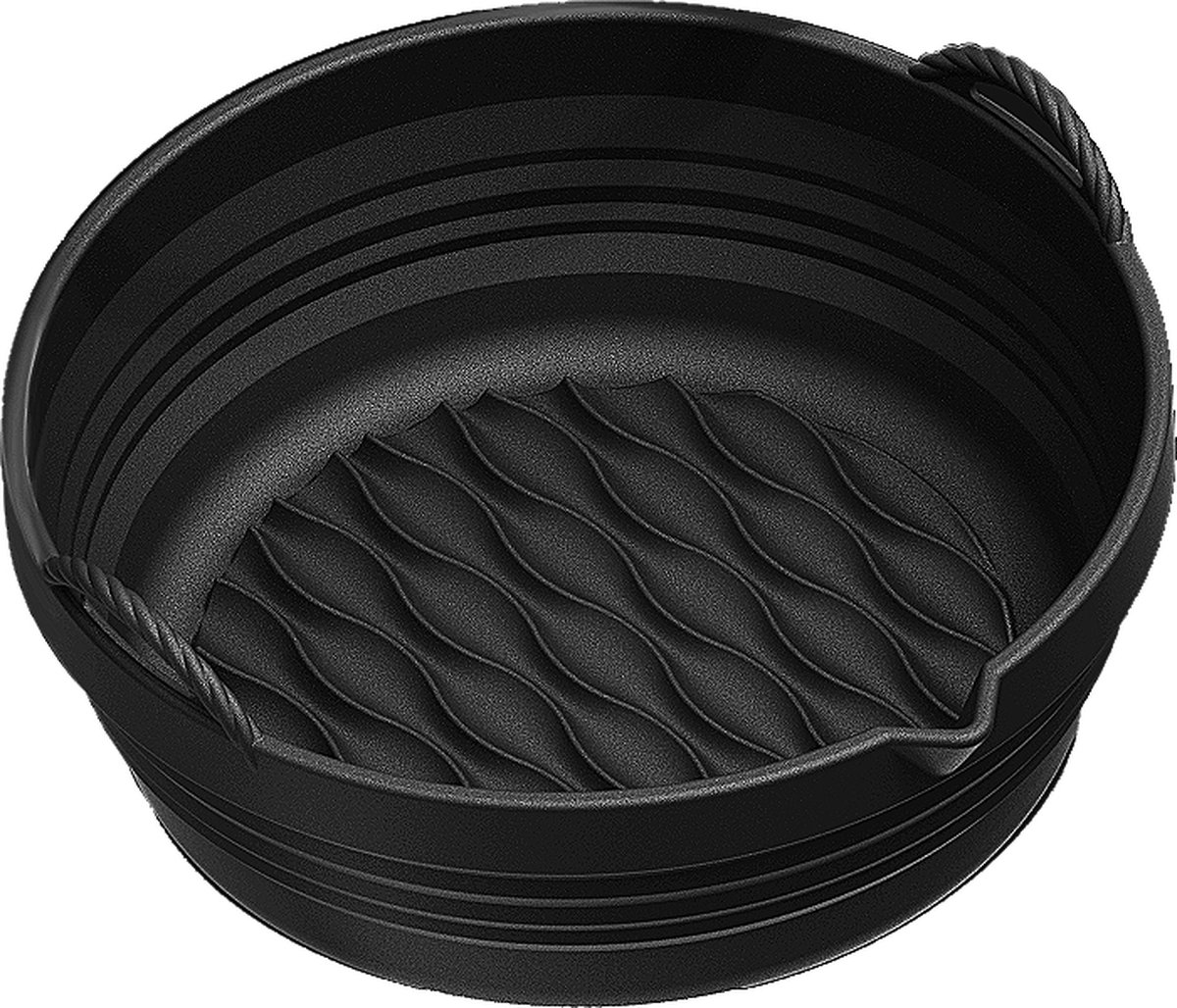 AGHE - Airfryer siliconen bakje - Airfryer bakpapier - Bakpapier ...