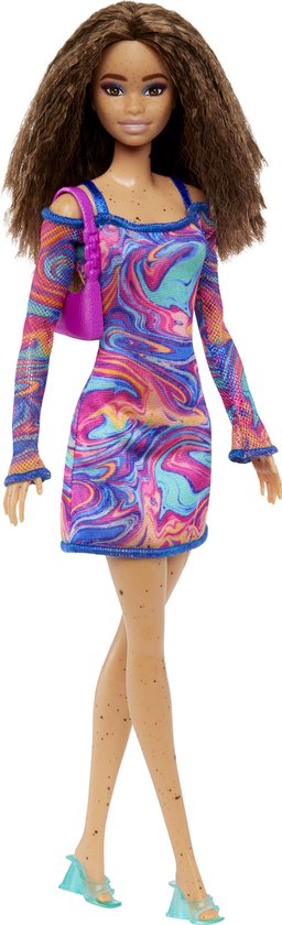 Barbie Fashionistas - Hippie jurk - Barbiepop | bol