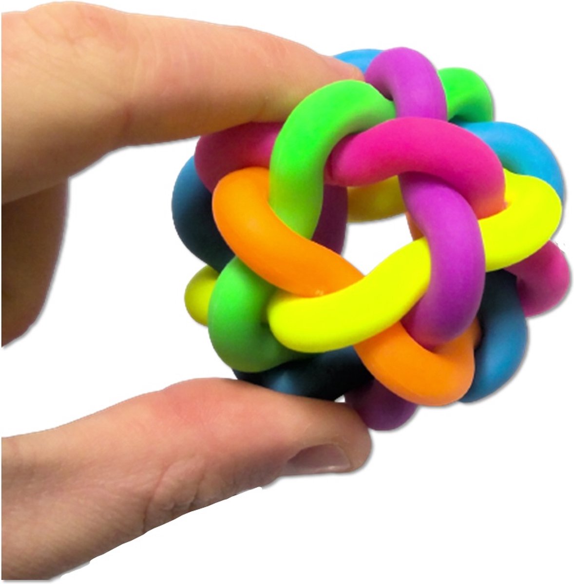 Spaghetti regenboog stressbal voor de hand - Kinderen - Volwassenen ...
