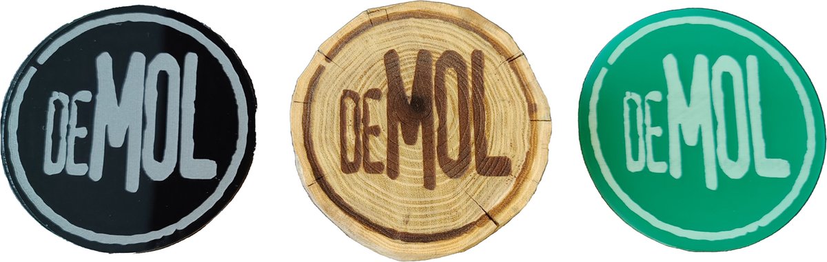 Wie is de mol - Vrijstellingen - Joker - Zwart - Groen | bol.com