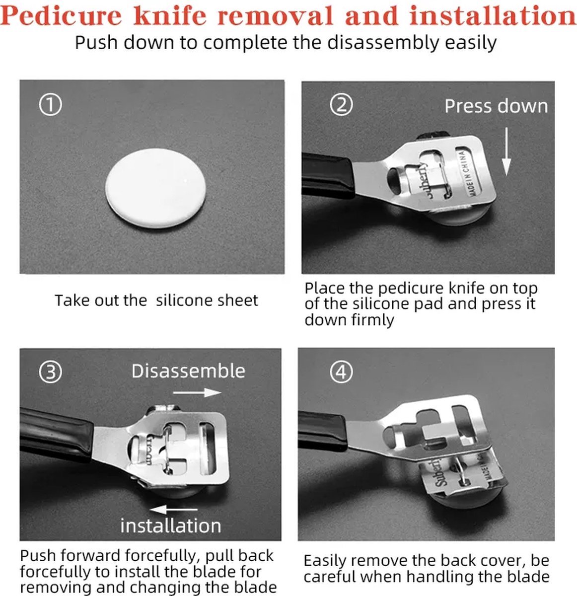 lashes & beauty by Patricia Eelt Verwijderaar 10 delig - Eelt Rasp ...