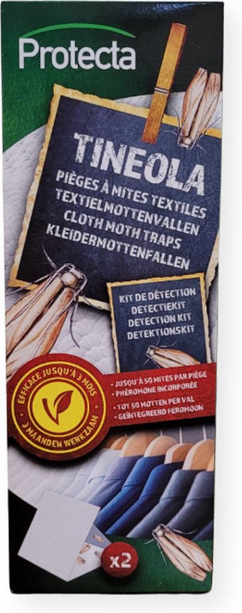 Tineola - Kleermotvallen - 2 stuks | bol.com
