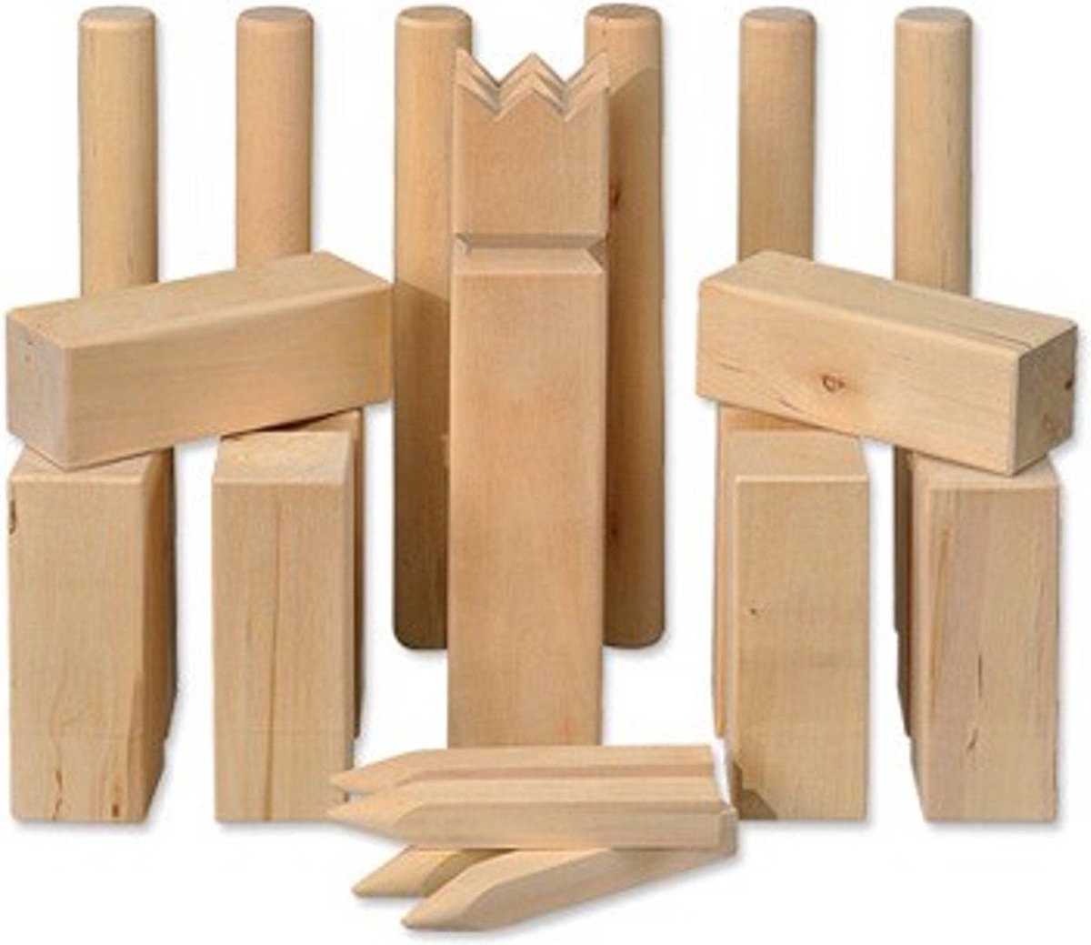 Kubb - Hout Buitenspeelgoed - Kubben - Vang & Werp Spel - FSC - Familiespel -... | bol.com