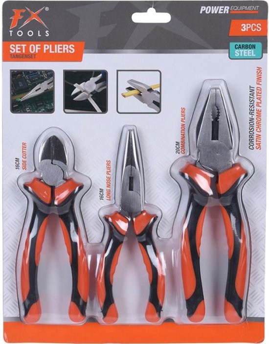 Set de pinces de luxe Oneiro - pince coupante - pince plate - pince ...