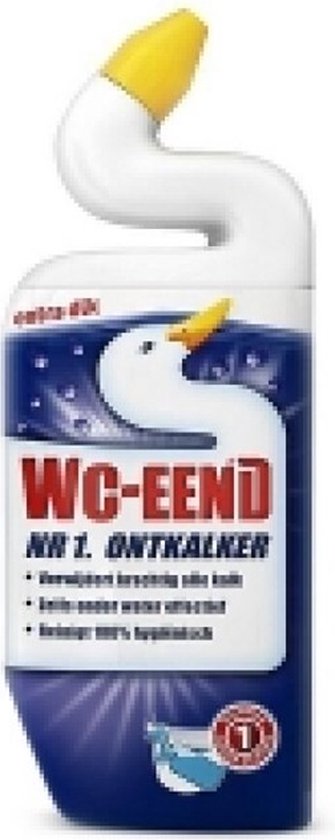 Wc- toiletreiniger WC-Eend flacon 750ml | bol