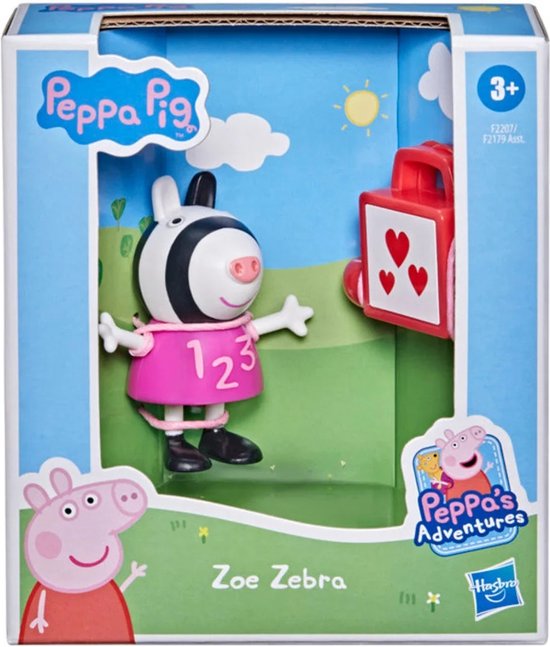 Peppa Pig Zoe Zebra Toy Knuffel Van Peppa Pig,Zoë Zebra | Bol