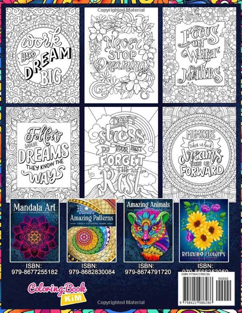 Hey You're So Great Coloring Book - Coloring Book Kim - Kleurboek voor ...