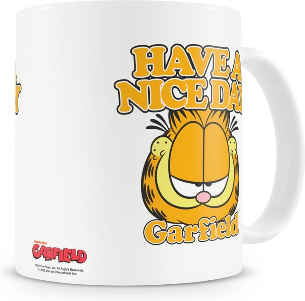 Garfield Mok/beker Have A Nice Day Wit | bol