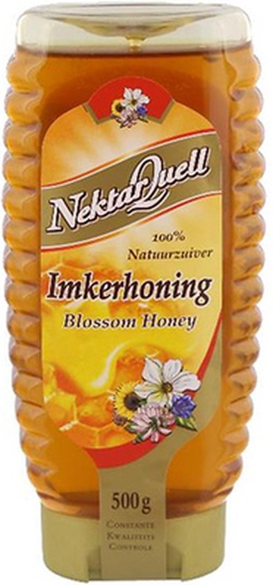 Nekt | Imkerhoning | Vloeibaar | Fles | 500ml | bol