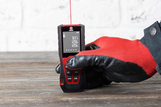 Fiat Professional - 3 in 1 Laser afstandmeter pro met meetwiel - 50M ...