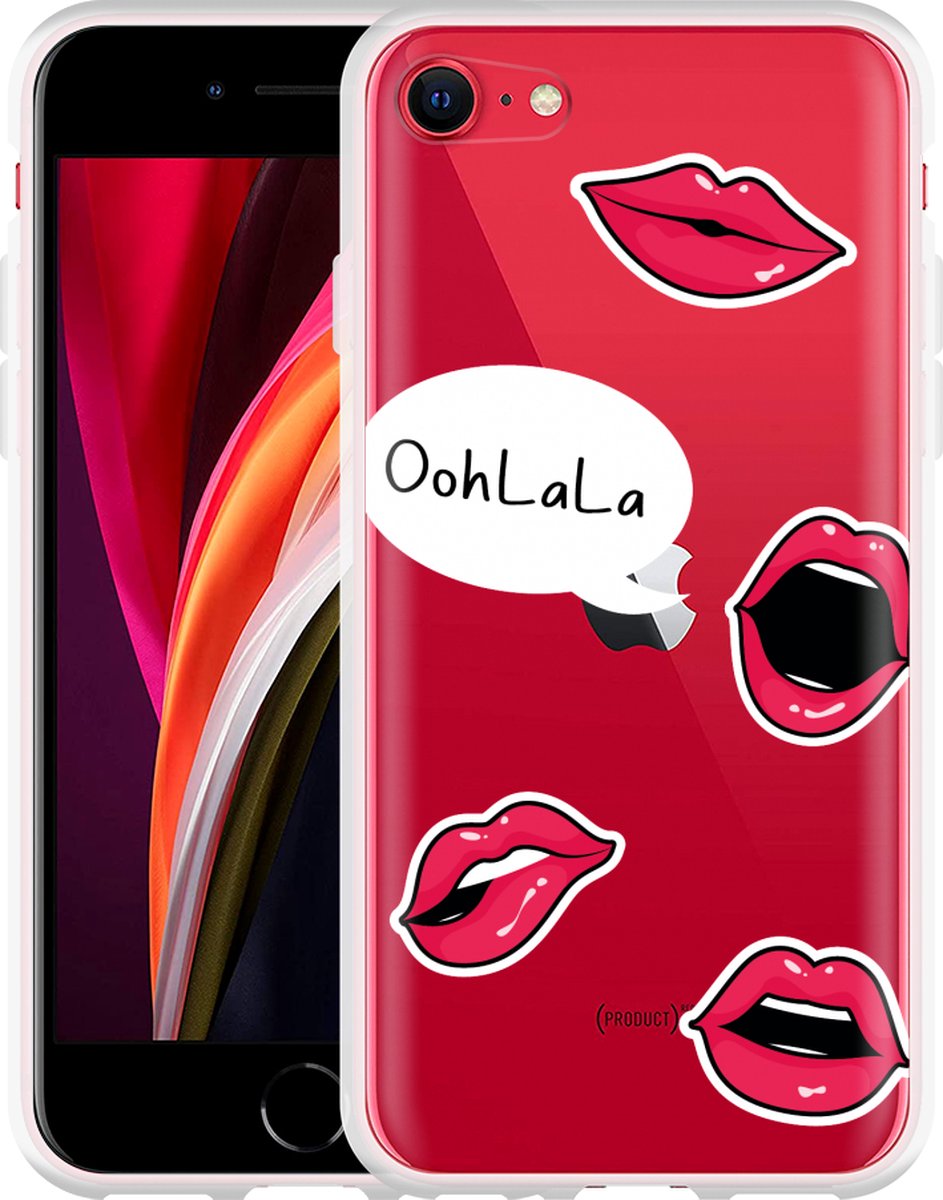 iPhone SE 2020 Hoesje Ooh la la - Designed by Cazy | bol