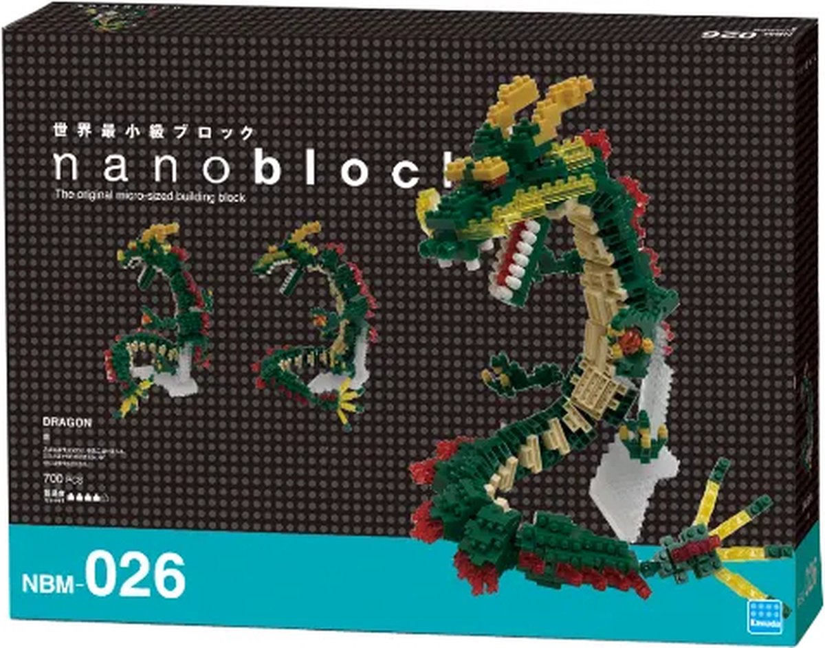 Nanoblock Dragon NBM-025 | bol
