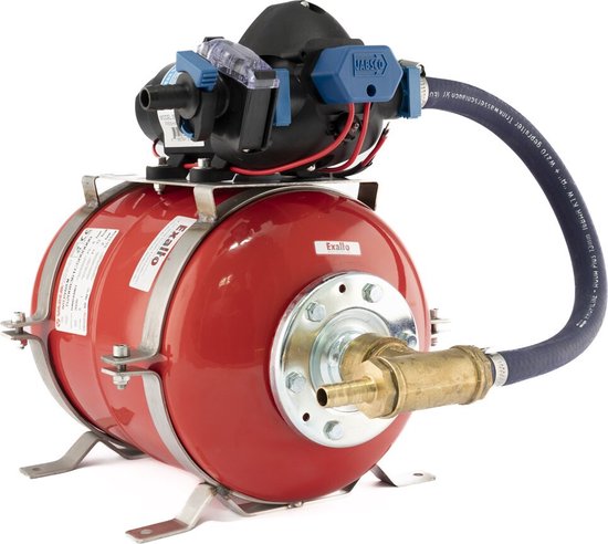 Hollex 24V Hydrofoor met Jabsco ParMax HD3 en 8 liter Druktank | bol