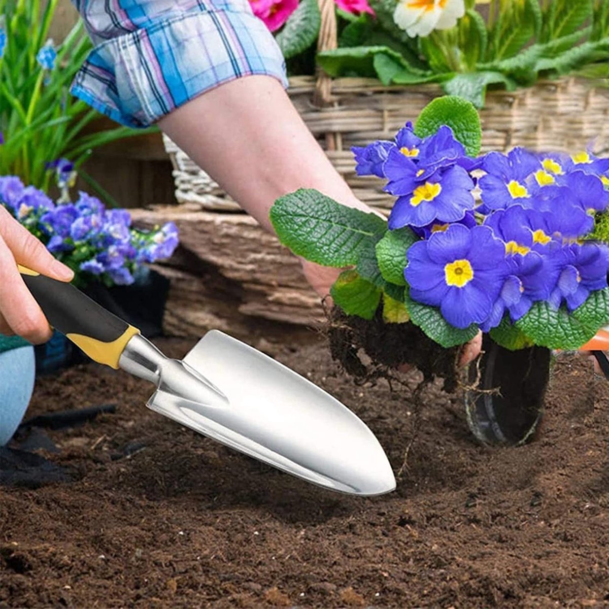 Graven schep handgereedschap mini tuin schep tuingereedschap set tuin ...