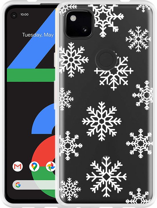 Google Pixel 4a Hoesje Snow - Designed by Cazy | bol.com