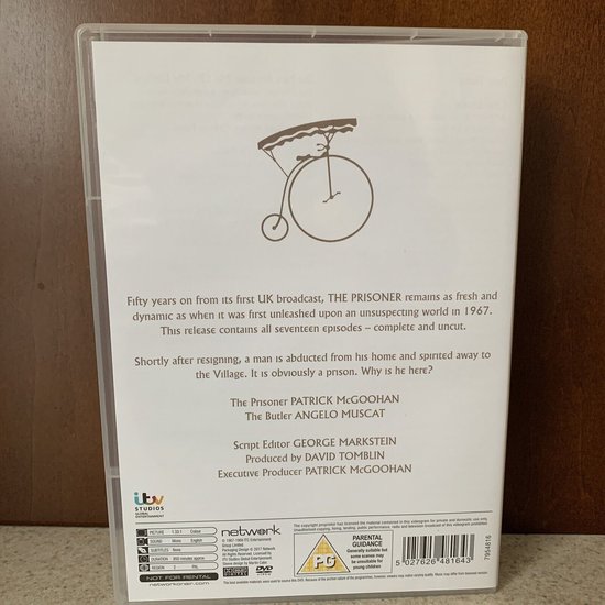 Prisoner (Dvd), Leo McKern, Alexis Kanner, Peter Swanwick, Angelo ...