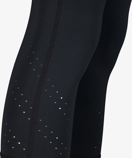 Osaga dames sport capri met laser-cut - Zwart - Maat S | bol.com