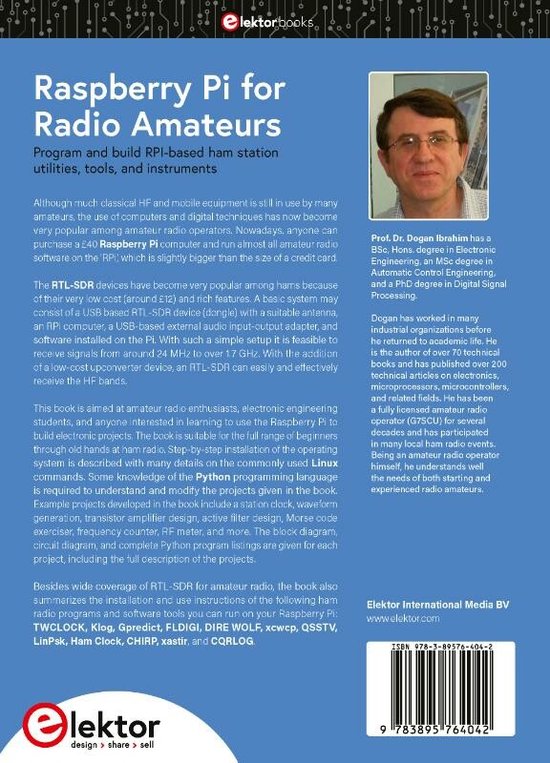 Raspberry Pi Pico for Radio Amateurs, Ibrahim, Dogan | 9783895764813 | Boeken | bol