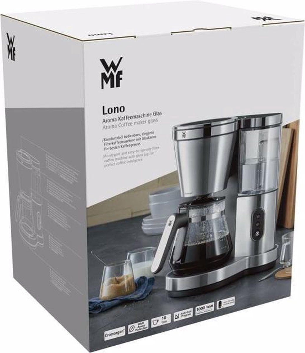 Koffiezetapparaat - Filterkoffie - 10 Kopjes - 1.25L - 1000W - Zwart ...