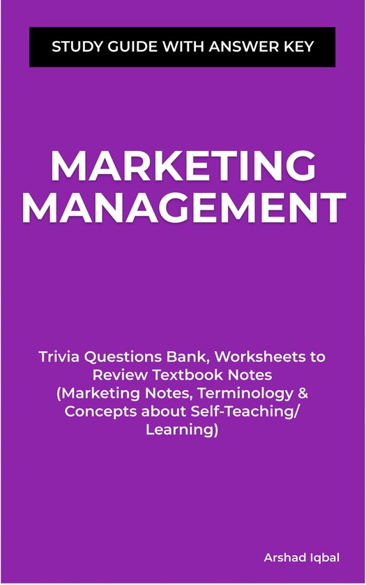 Marketing Notes, Terminology & Concepts about Self-Teaching/Learning ...