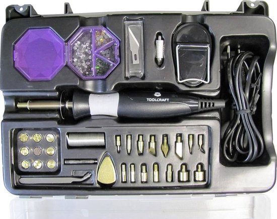TOOLCRAFT KK-07025WD-2000 6-in-1 houtbranderset | bol
