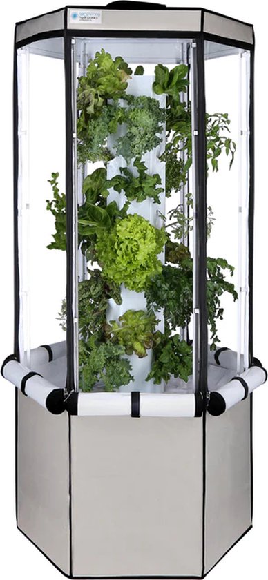 Aerospring - kweekkas - kweektent - kweekkast - indoor - App gestuurd | bol