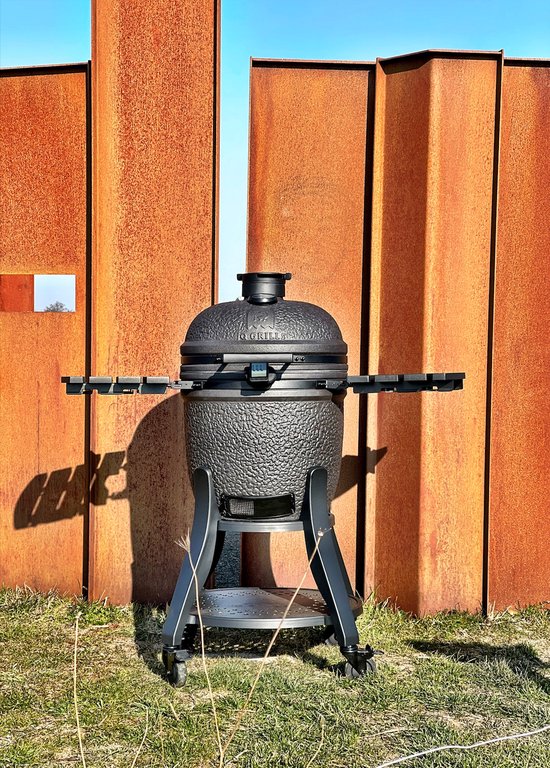 iQ Grills Large "Carbon Black" 22 inch + 4 zakken met Houtskool ...
