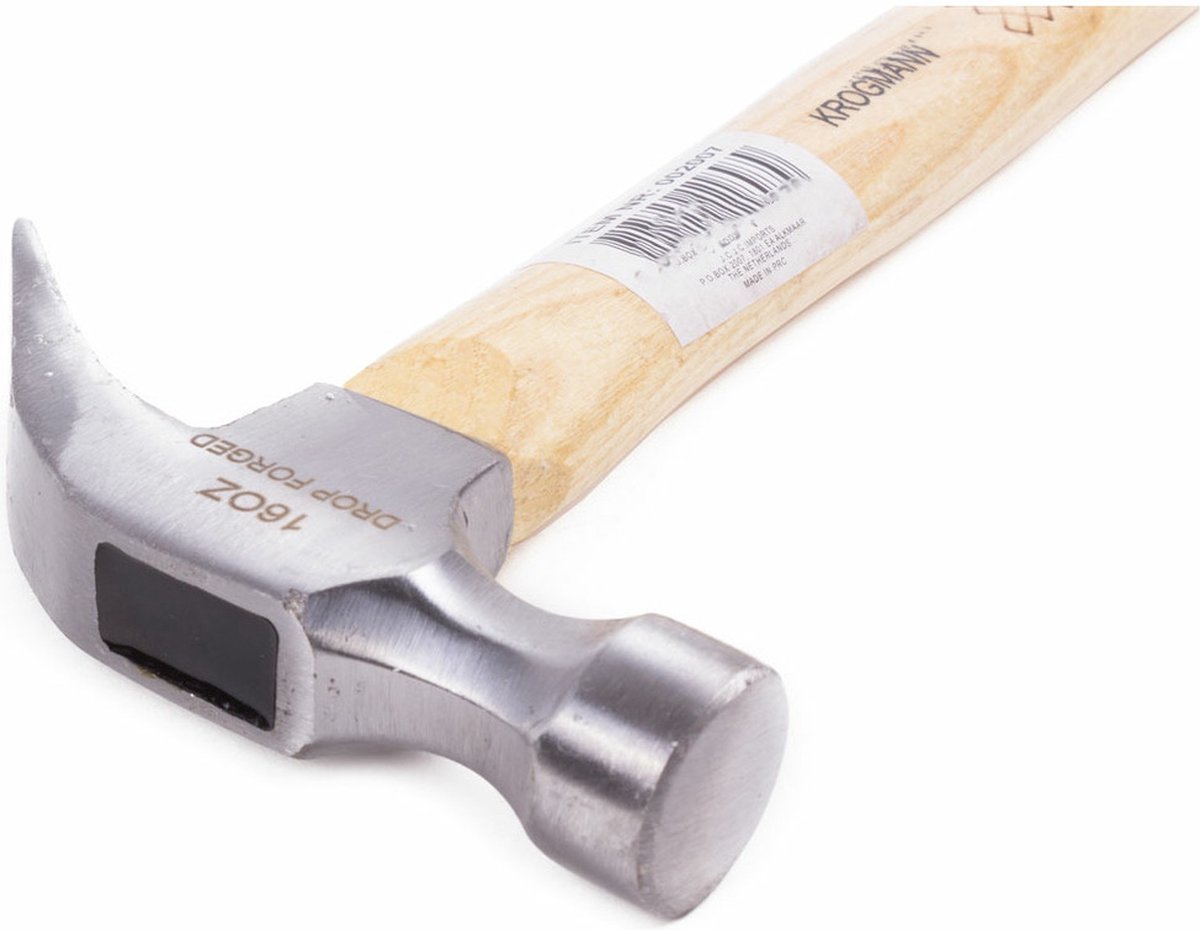 Klauwhamer / hamer Hickory - 500 gram - gereedschap hamers | bol