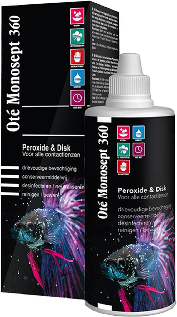 Ote Monosept - 360 ml - Lenzenvloeistof - Waterstofperoxide systeem met ...