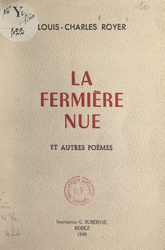 La fermière nue (ebook), Louis-Charles Royer | 9791041005840 | Boeken ...