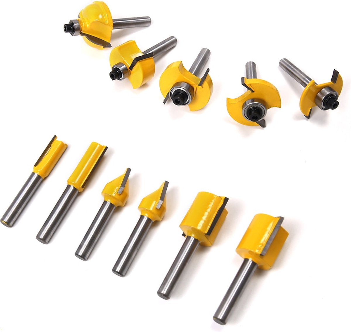 Allsome houtfreesset – Frees set – 100 delige frezen set in aluminium ...