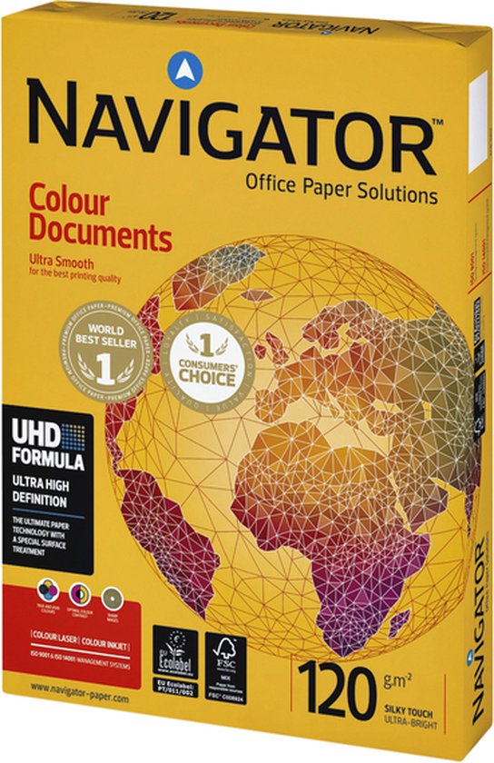 NAVIGATOR PAPIER A3 120G 500V | bol.com