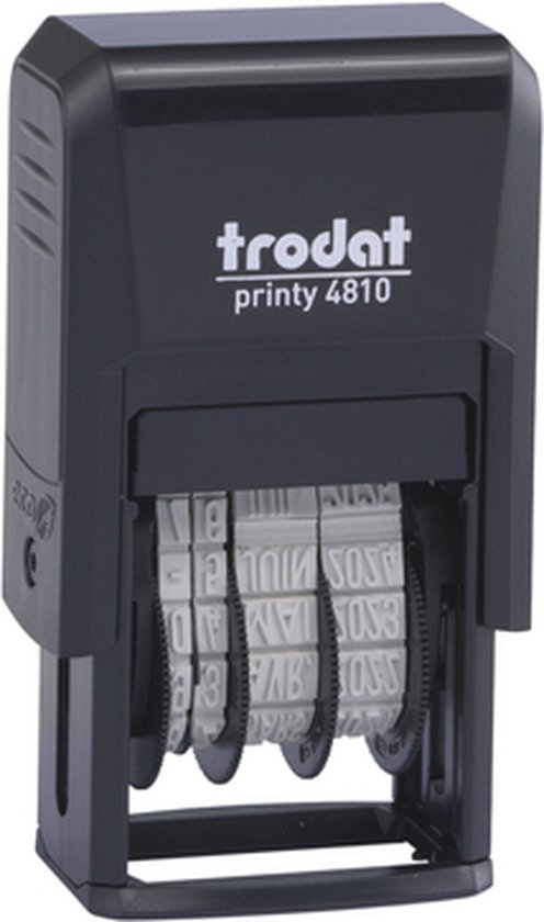 Datumstempel Trodat Printy 4810 cijfers zwart | bol
