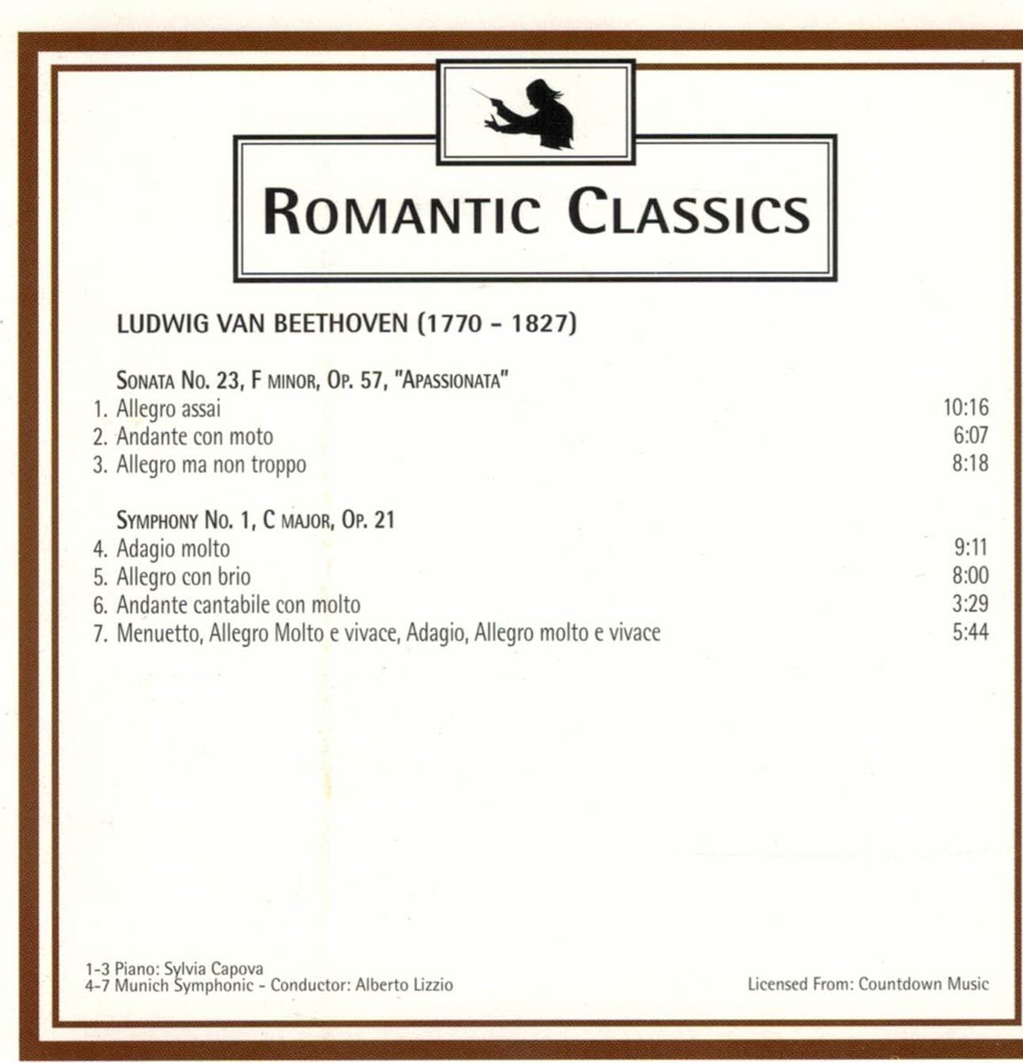 Ludwig van Beethoven - Romantic Classics, Beethoven | Muziek | bol.com