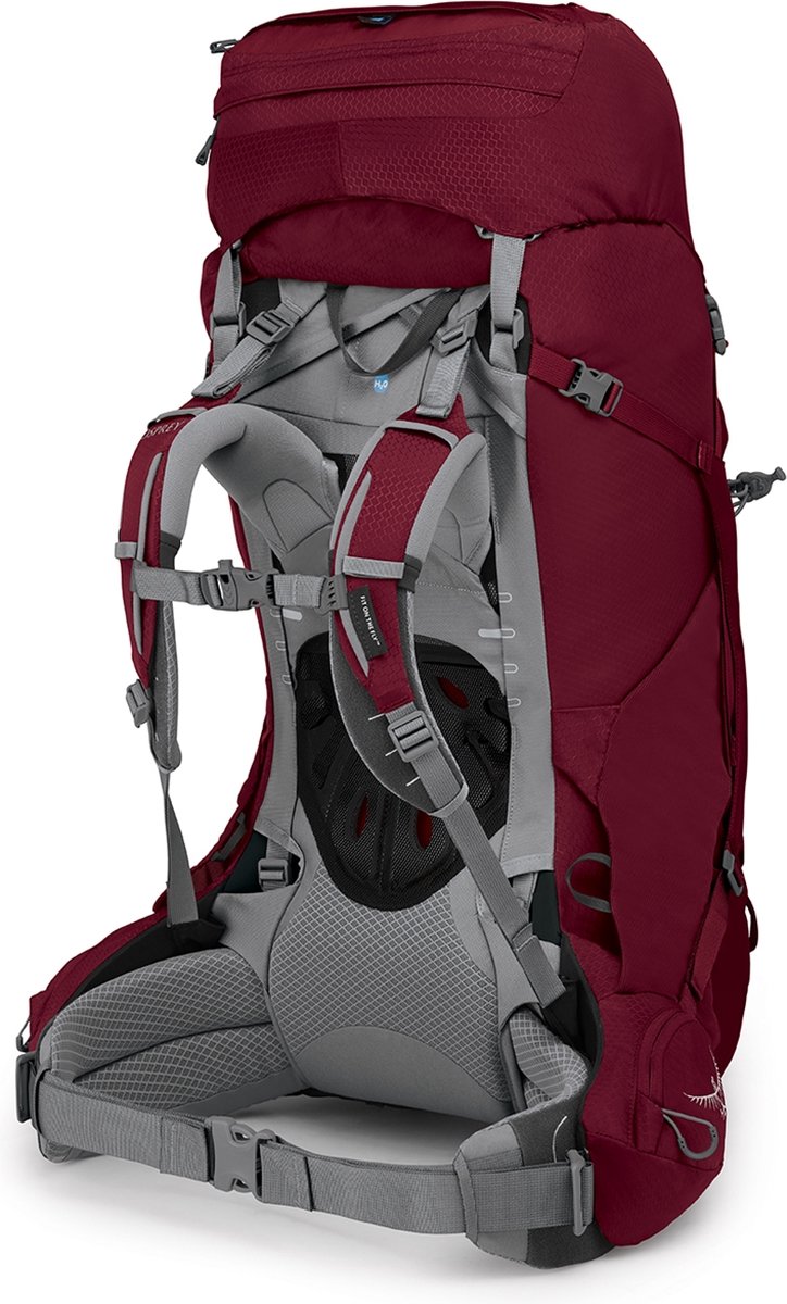 Osprey Dames Backpack / Rugtas / Wandel Rugzak - Ariel - Rood | bol.com